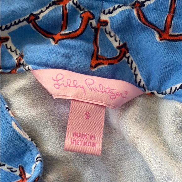 Lilly Pulitzer | Tops | Lilly Pulitzer Anchor Quarter Zip | Poshmark